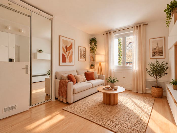 Appartement 1 pièce à Paris 8ème, Mairie, à vendre