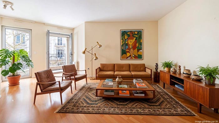 Appartement 3 pièces à vendre à Paris 16ème, Porte de Saint-Cloud, Auteuil-Sud