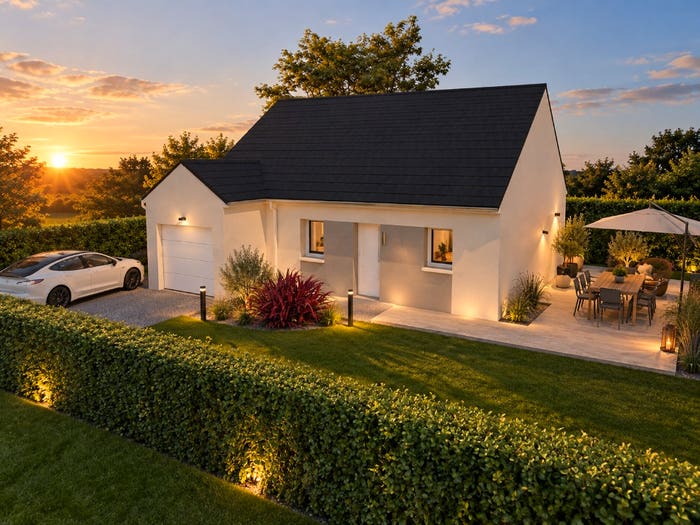 Bornambusc : Maison 4 pièces à vendre