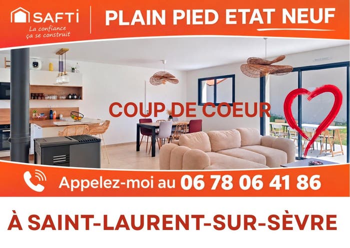 Maison 5 pièces à vendre à Saint-Laurent-sur-Sèvre