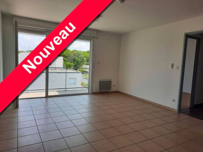 Nord Ouest, La Chapelle-sur-Erdre - Appartement 2 pièces à louer