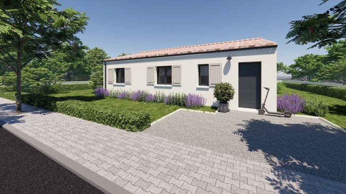 Maison 3 pièces à Montpellier-de-Médillan, à vendre