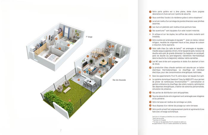 Maisons à vendre et appartements à louer - 3