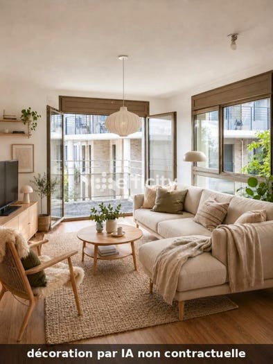 Appartement 3 pièces à Nanterre, Chemin de l'île, à vendre