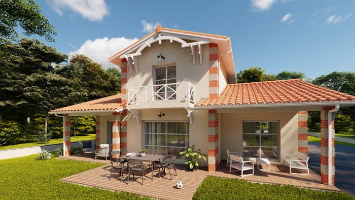 Andernos-les-Bains, Centre-ville, Coulin - Maison 5 pièces à vendre