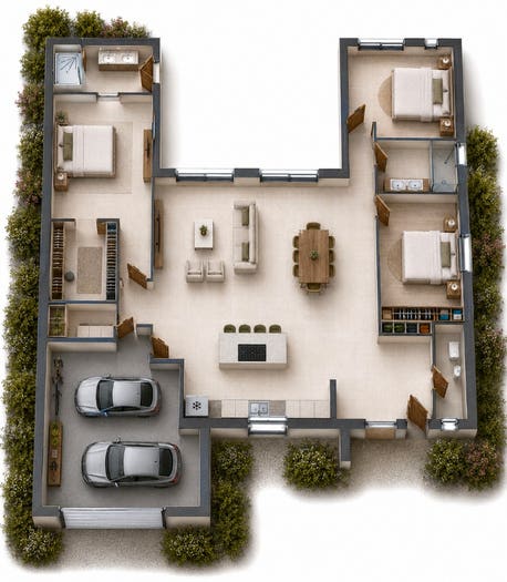 Maisons à vendre et appartements à louer - 3
