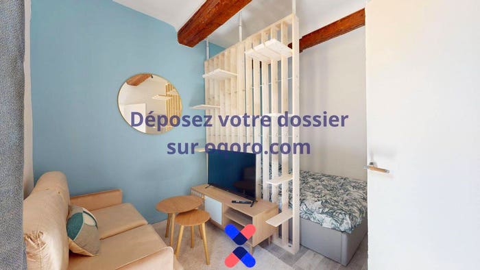 Cinq Avenues, Marseille 4ème arrondissement - Appartement 1 pièce à louer
