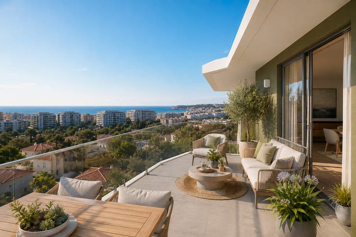 Nice, Caucade - Maison 3 pièces à vendre