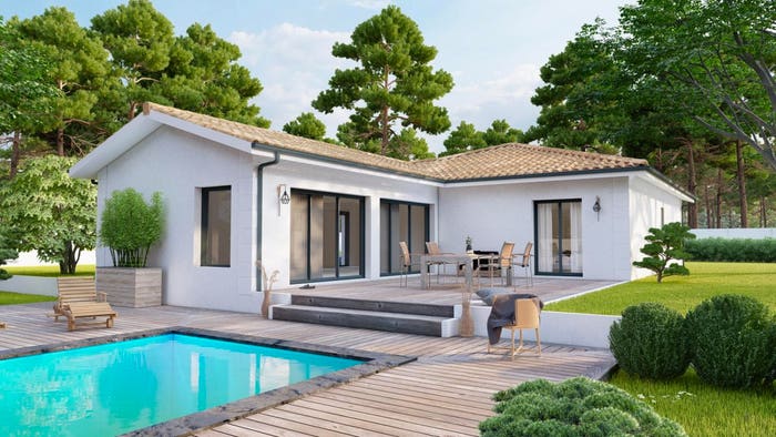 Mirambeau - Maison 4 pièces à vendre