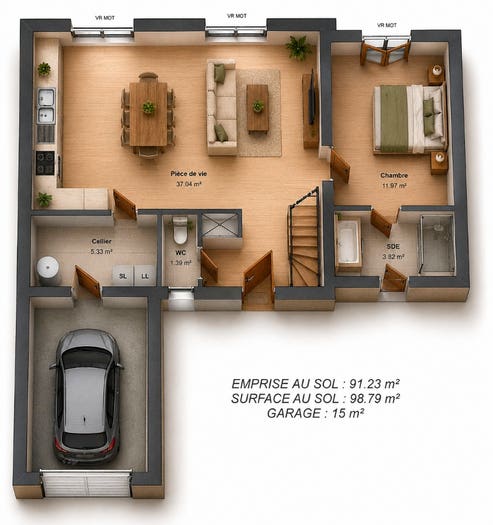Maisons à vendre et appartements à louer - 2
