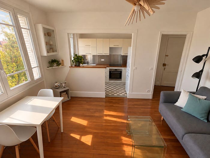 Appartement 3 pièces à Chaville, Petits Bois, à vendre