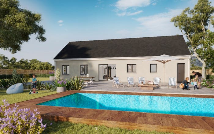 Niherne - Maison 4 pièces à vendre