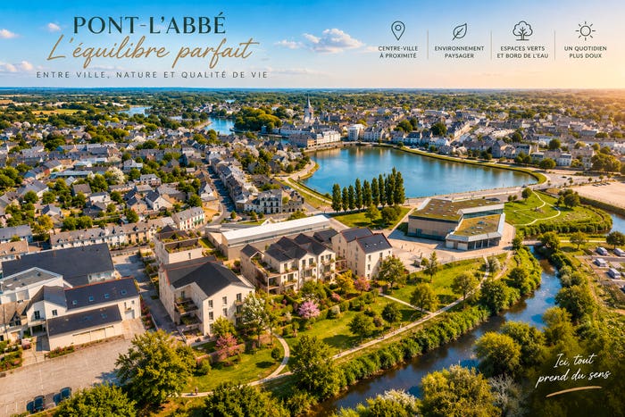 Maison 3 pièces à vendre - Pont-l'Abbé