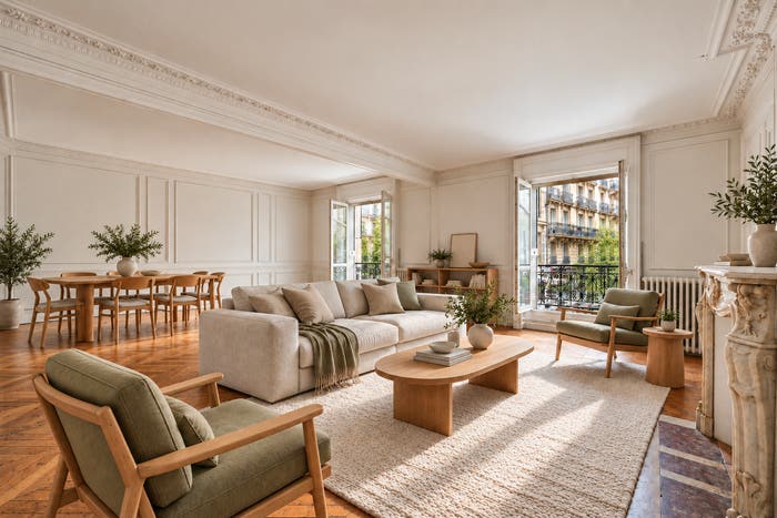 Paris 9ème, Clichy, Trinité : Appartement 6 pièces à vendre