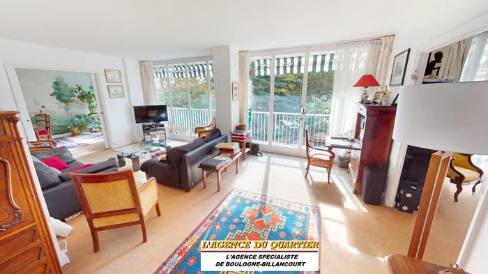 Appartement 6 pièces à Boulogne-Billancourt, Point du Jour, à vendre