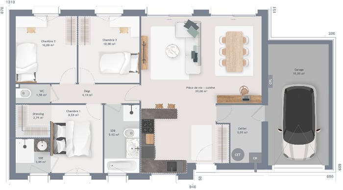 Maisons à vendre et appartements à louer - 2