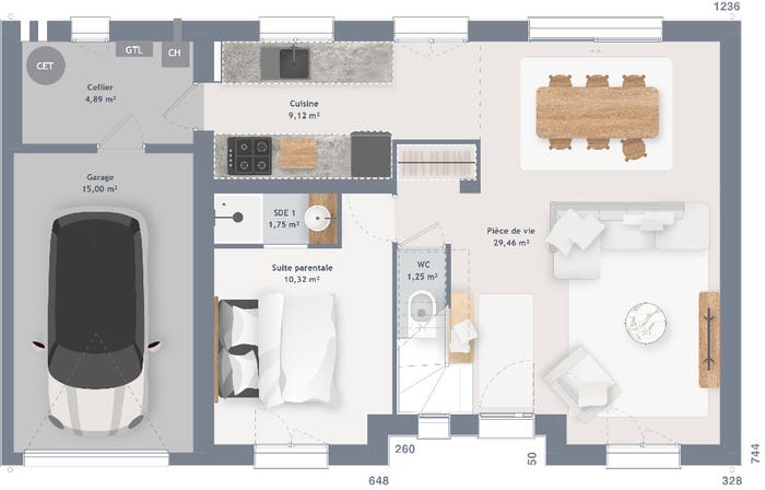 Maisons à vendre et appartements à louer - 2