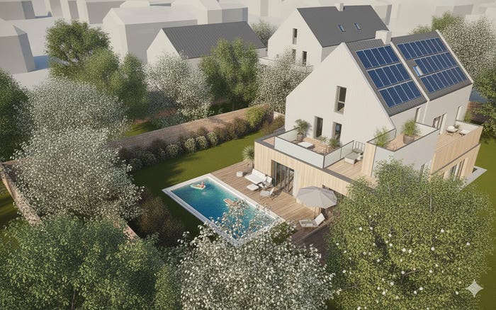 Maison 5 pièces à vendre - Vannes, Centre-ville, Le Port
