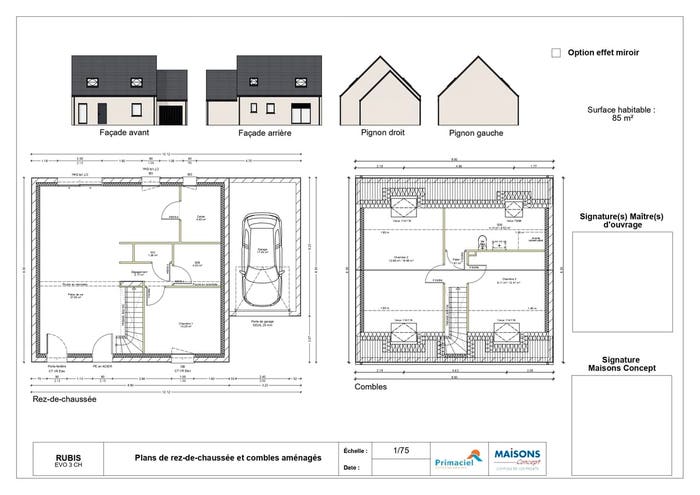 Maisons à vendre et appartements à louer - 3