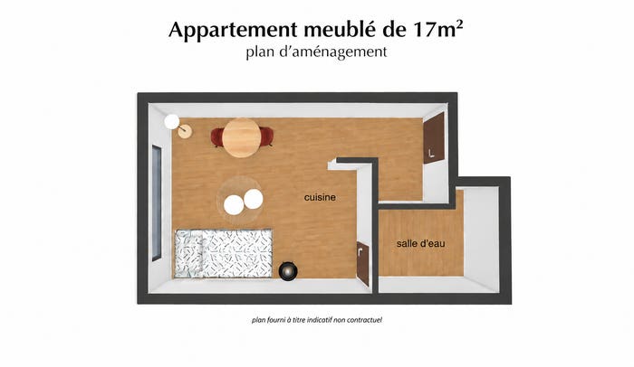 Appartement 1 pièce à louer - Paris 16ème, Auteuil-Nord, Jasmin, Mirabeau