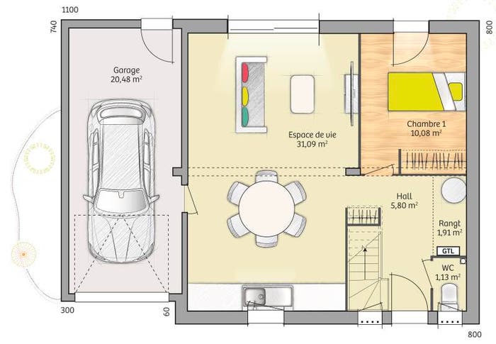 Maisons à vendre et appartements à louer - 3