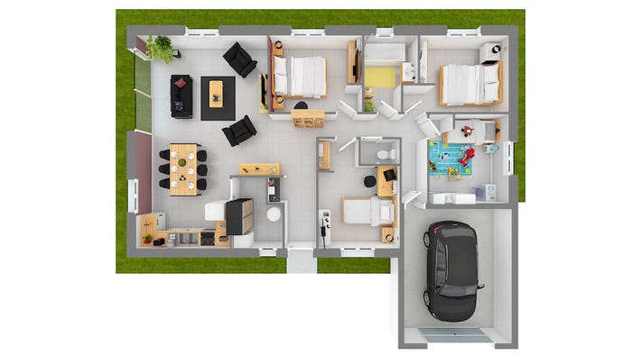 Maisons à vendre et appartements à louer - 3