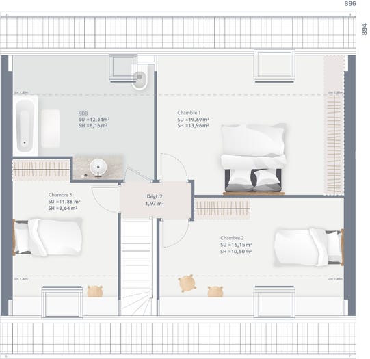 Maisons à vendre et appartements à louer - 2