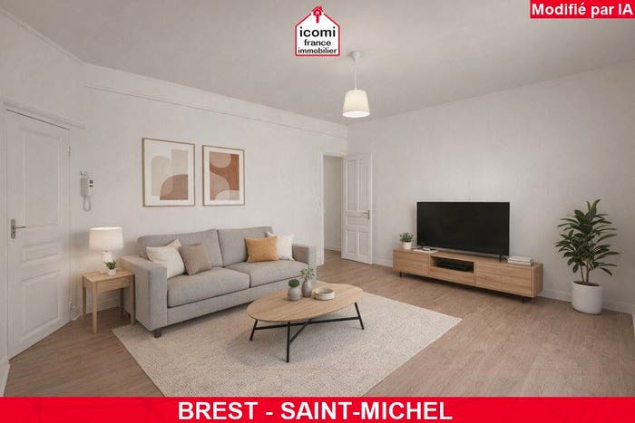 Appartement 3 pièces à Brest, Saint-Martin, Kérigonan, à vendre