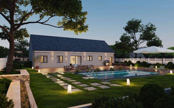 Maison 4 pièces à Guilly, à vendre