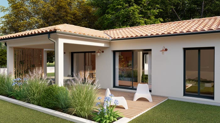 Maison 4 pièces à vendre à Saint-Martin-Lacaussade