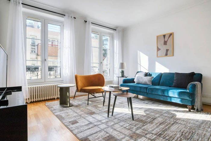Buttes Chaumont, Paris 19ème arrondissement : Appartement 3 pièces à louer