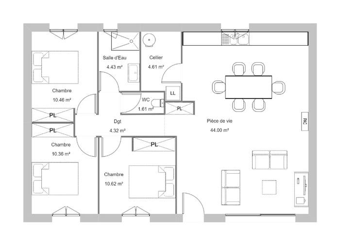 Maisons à vendre et appartements à louer - 3