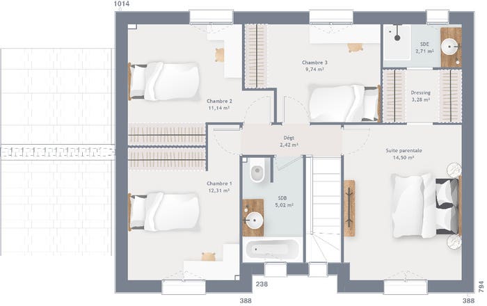 Maisons à vendre et appartements à louer - 3