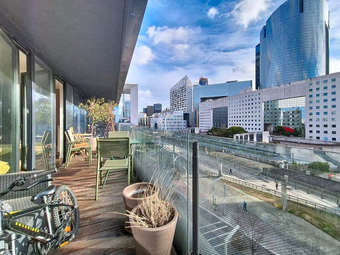 Appartement 4 pièces à Nanterre, Parc Nord, à vendre