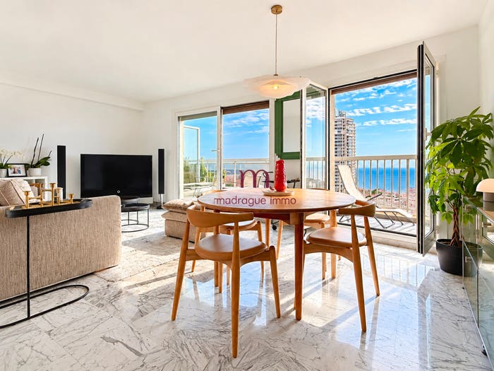 Beausoleil, Centre-ville, Carnier - Appartement 4 pièces à vendre