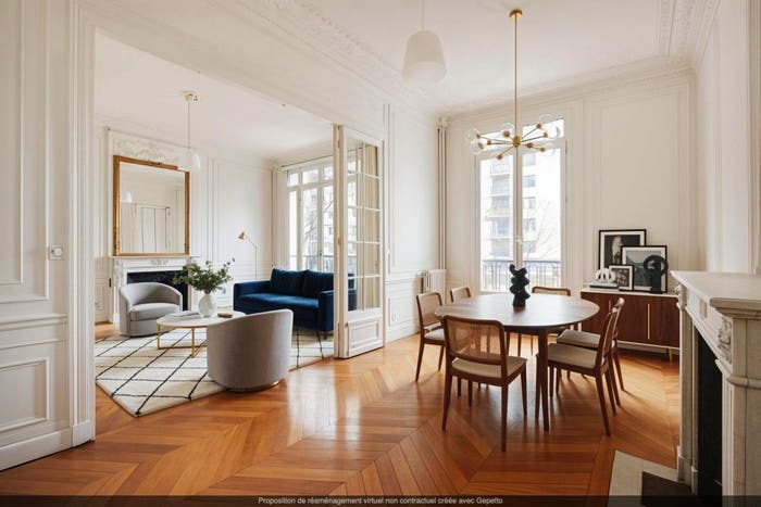 Paris 14ème, Jean Moulin, Porte d'Orléans : Appartement 6 pièces à vendre