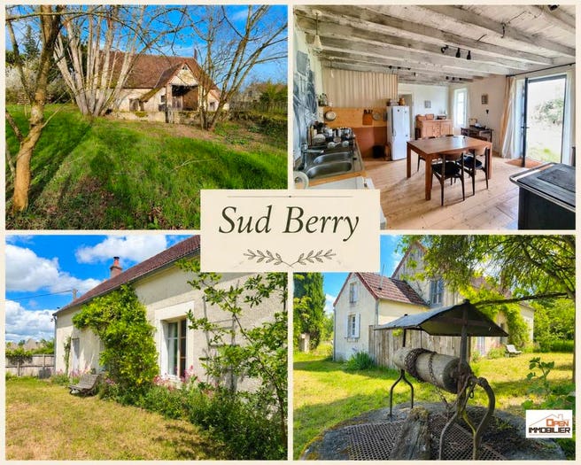 Urciers : Maison 4 pièces à vendre