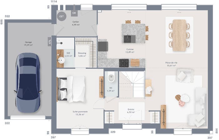 Maisons à vendre et appartements à louer - 3