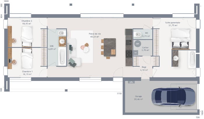 Maisons à vendre et appartements à louer - 3