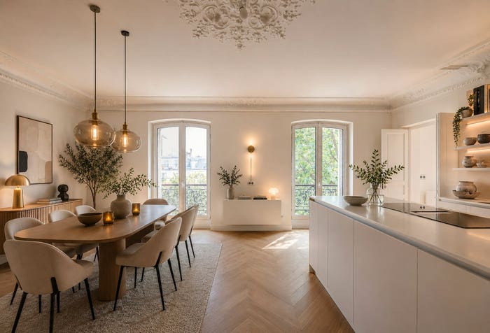 Appartement 6 pièces à vendre à Paris 3ème, Archives