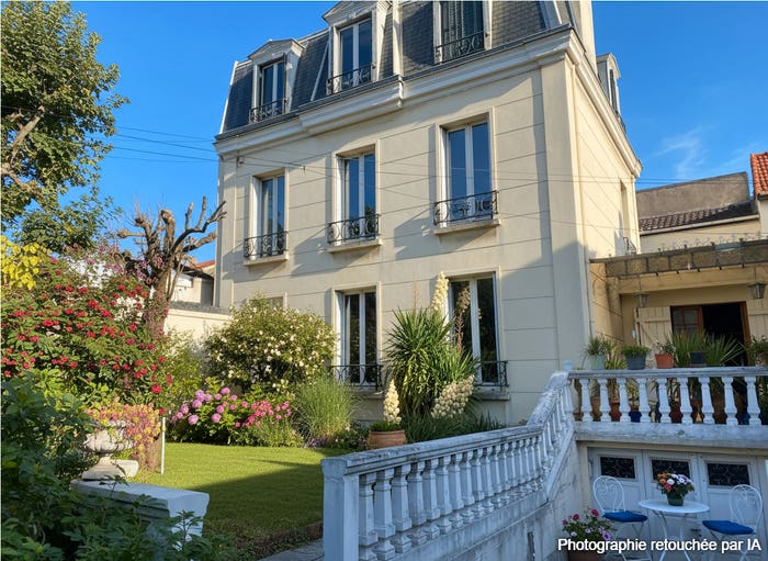 Bois-Colombes, Bourguignons, Gare : Maison 7 pièces à vendre