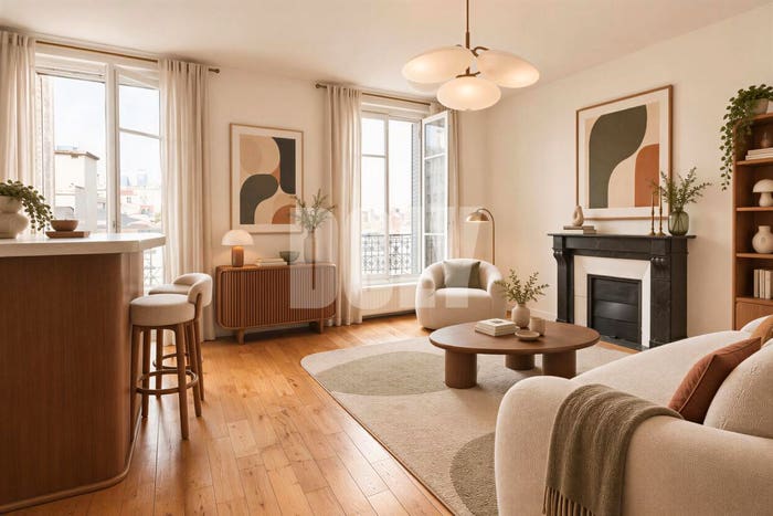 Neuilly-sur-Seine, Plaine des Sablons : Appartement 2 pièces à vendre