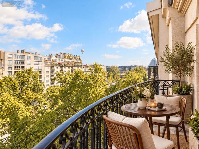 Appartement 3 pièces à vendre à Paris 16ème