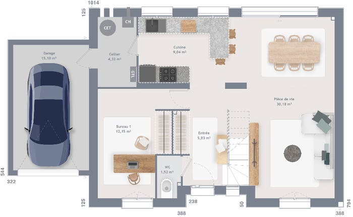 Maisons à vendre et appartements à louer - 2