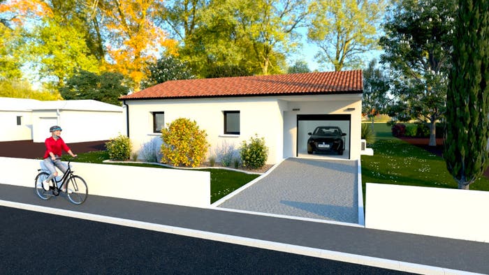 Maison 3 pièces à vendre à Caujac