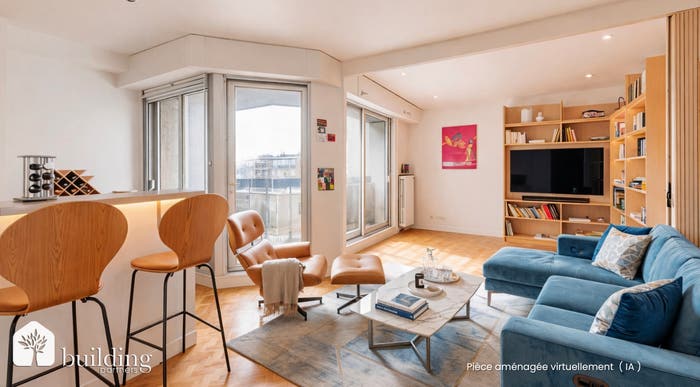 Appartement 2 pièces à vendre à Levallois-Perret, Front de Seine