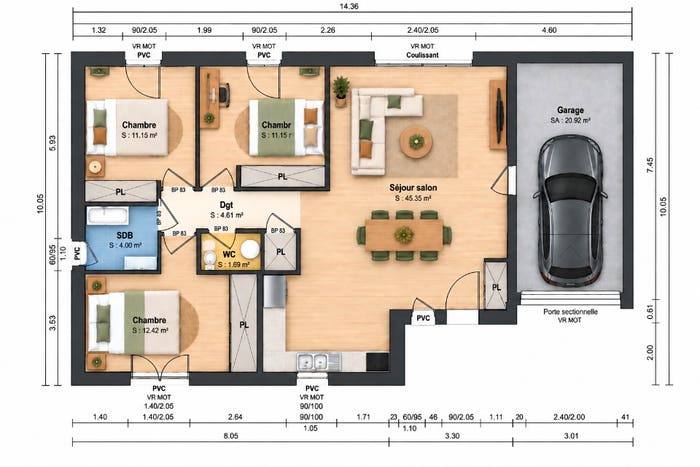 Maisons à vendre et appartements à louer - 2