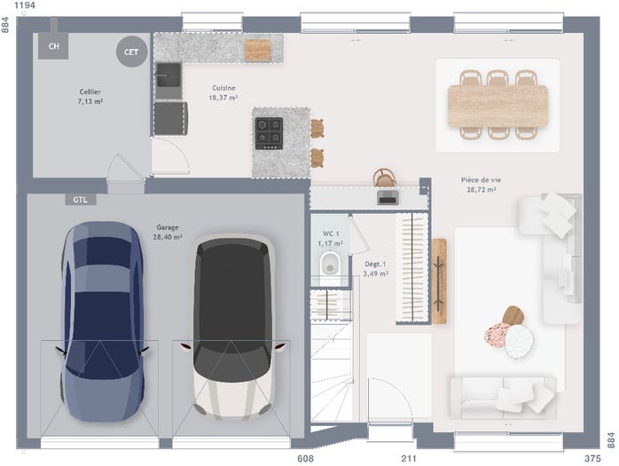 Maisons à vendre et appartements à louer - 3