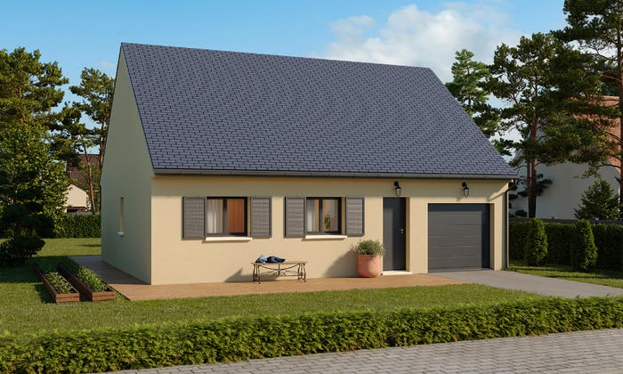 Bazincourt-sur-Epte - Maison 3 pièces à vendre