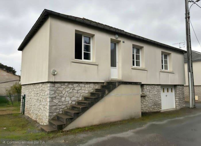 Meslay-du-Maine : Maison 3 pièces à louer